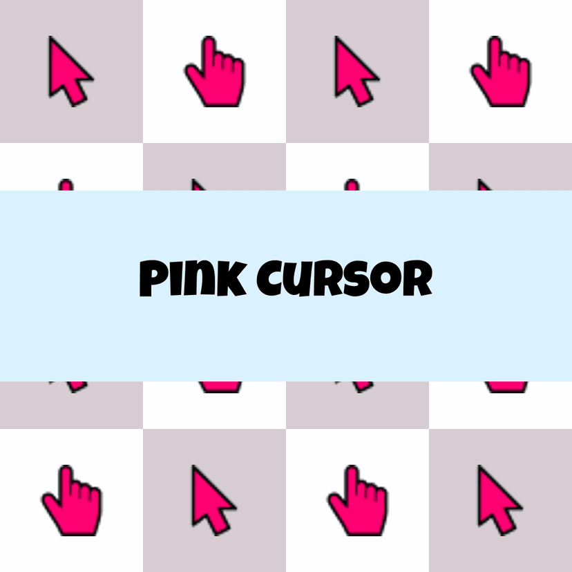 Cursor Pink Pack - Cursor Pack | Cursor Space